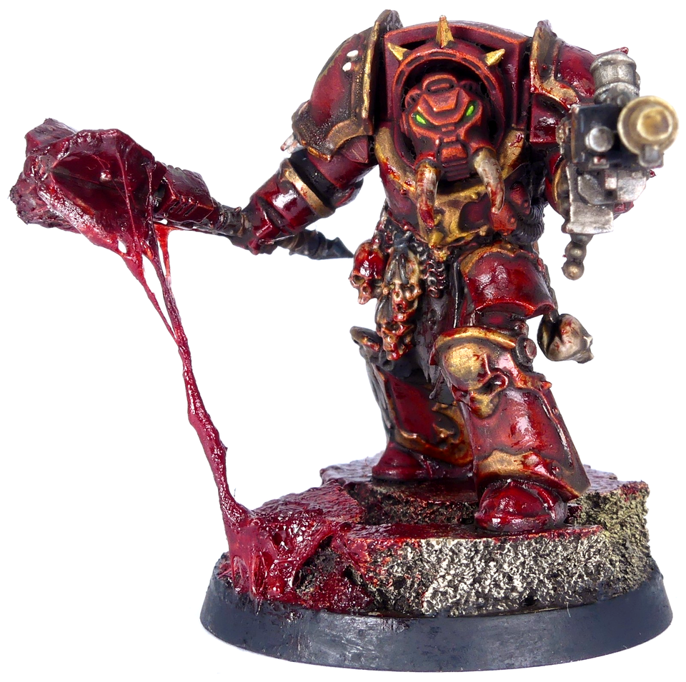 Warhammer 40K World Eaters of Khorne Chaos Terminator Squad | eBay UK