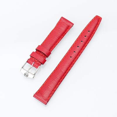 NEW Genuine GUCCI Watch Band 14mm New Old Stock Original Buckle Red ...