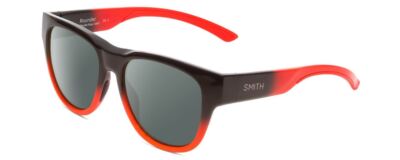 Smith Optics Rounder Unisex Polarized Sunglasses Dark Grey Carbon Black ...