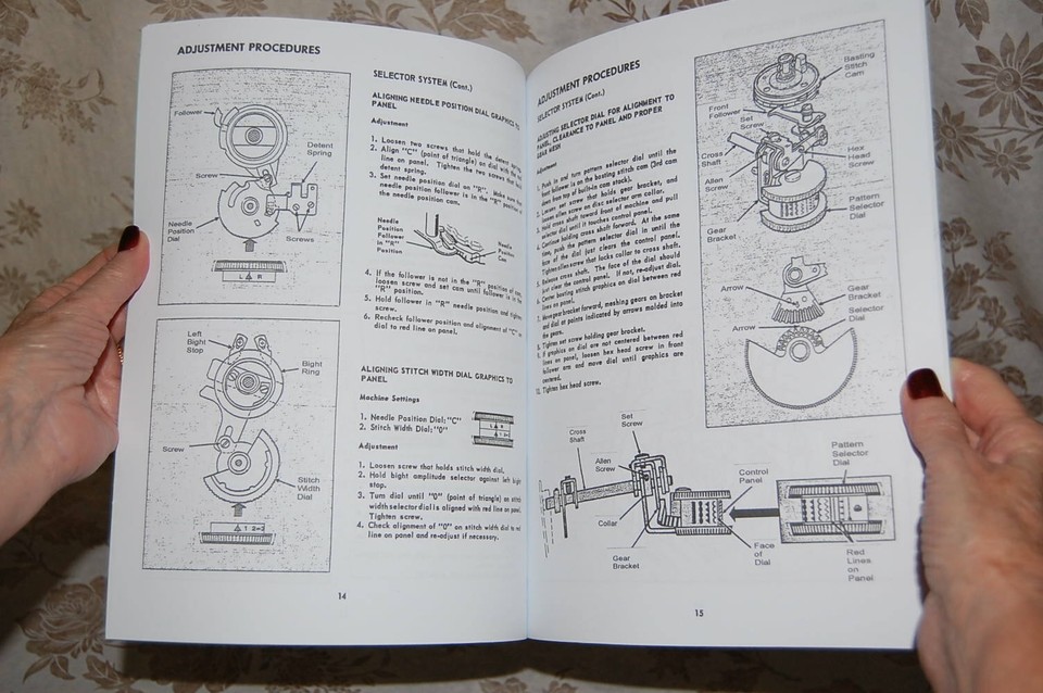 Professional Full Edition Service Manual for Singer 750, 756, 758 ...