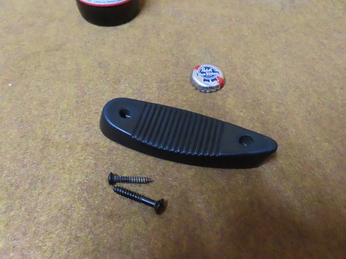 Marlin Mod 39,56,80,81,.22 Rifle butt plate(ONLY),rubber type~GD+🤠M6.5. ...