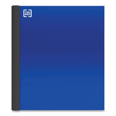 Three-Subject Notebook, Twin-Wire, Medium/College Rule, Blue Cover ...