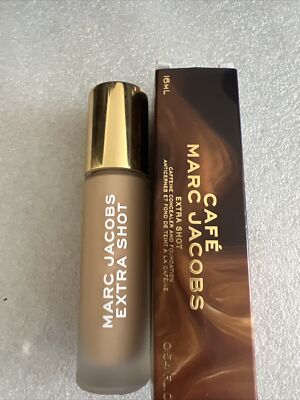 Marc Jacobs Cafe Extra Shot Caffeine Concealer & Foundation 0.54 FLOz ...