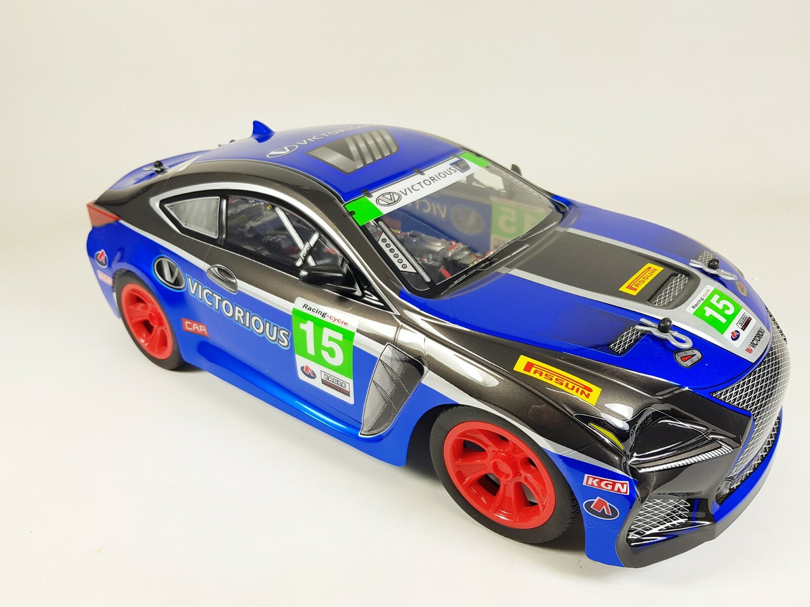 RC Supra 2WD Drift Model Race Car Micro Remote Control Toyota TRD Turbo ...