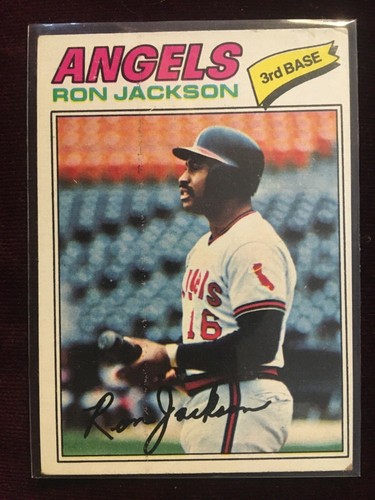 1977 Topps #153 Angels Ron Jackson Baseball Card | eBay