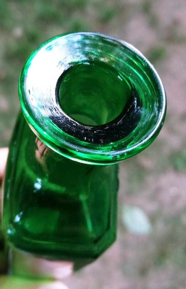 MUEGGE EMERALD GREEN BAKER CITY OREGON OR DRUG STORE ANTIQUE BOTTLE | eBay