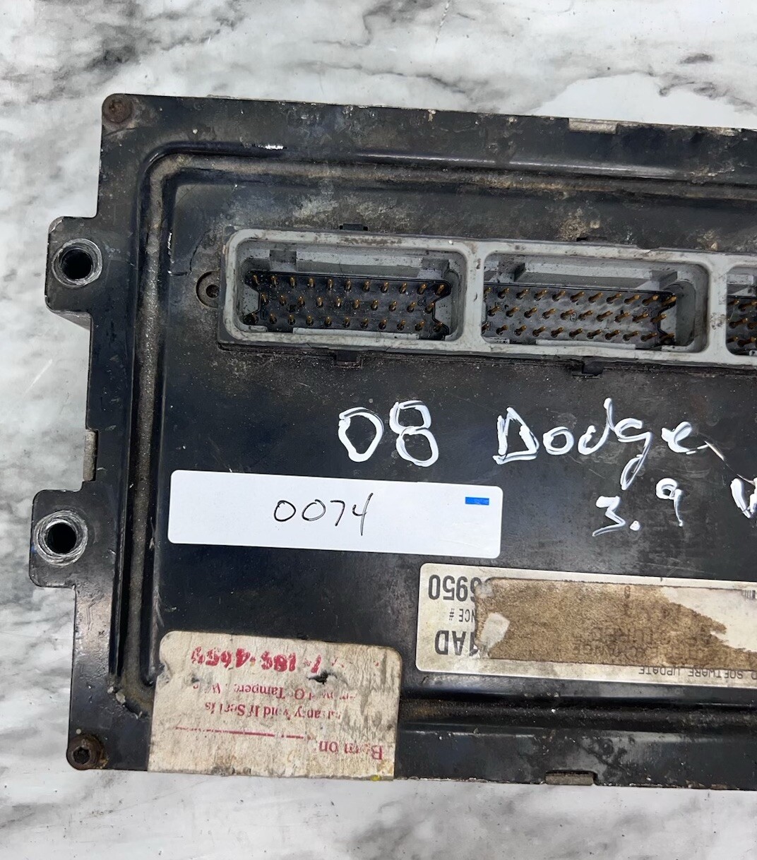 08 DODGE DAKOTA 3.9 V6 ENGINE CONTROL MODULE ECU ECM PCM | eBay