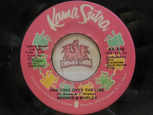 Brewer & Shipley - One Toke Over The Line / Oh Mommy, 45 RPM VG (2N) | eBay