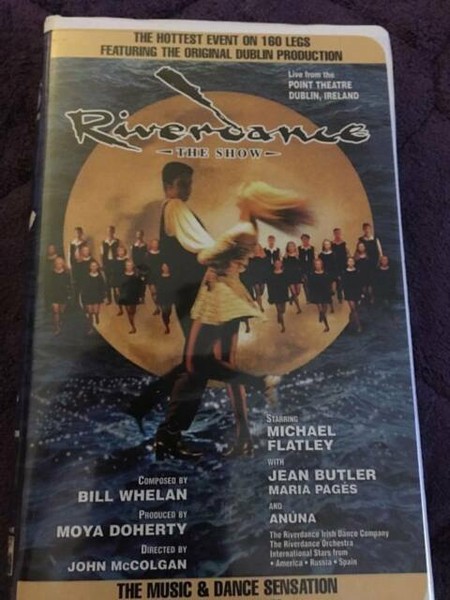 Riverdance The Show VHS Clamshell RARE Vintage 1995 for sale online | eBay