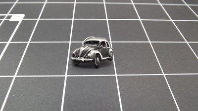 BRAND NEW Lapel Pin VW VOLKSWAGEN "PEWTER BUG" ENAMELED LIFETIME ...