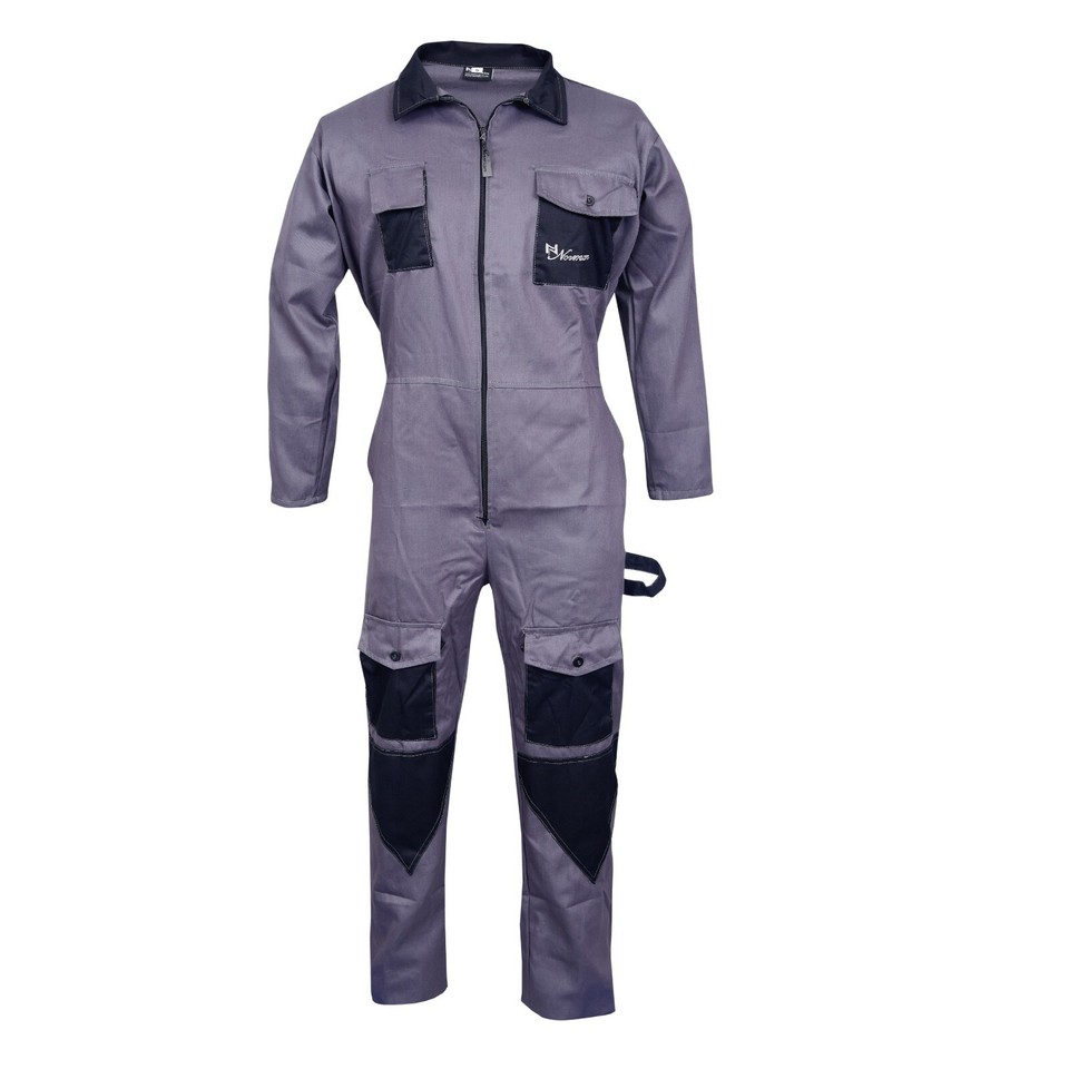 Men's Coveralls Boiler Suit Overalls For Warehouse Mechanics Work wears ...