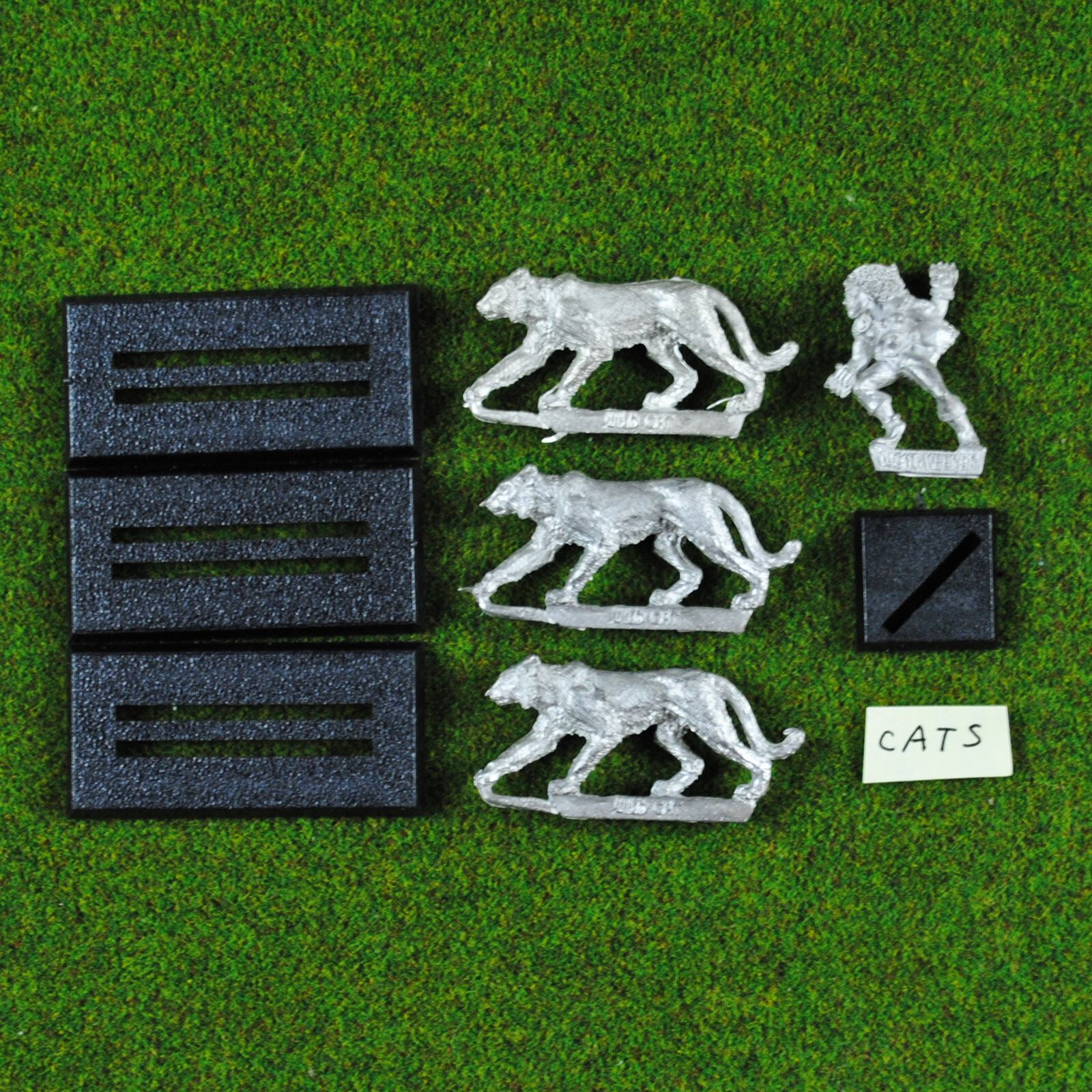 Warhammer Wood Elf Animal Handler w Wild Cats, Metal - Citadel ...