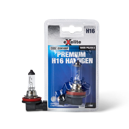 Exelite Premium H16 Halogen Globe 12V 19W (1PC) EXH16BP | eBay Australia