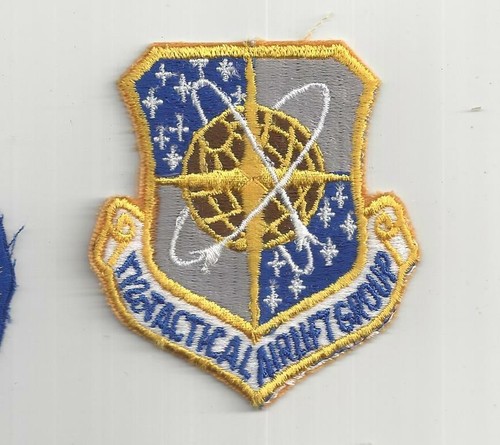 PATCH USAF 172ND TACTICAL AIRLIFT GROUP TAG MISSISSIPPI AIR GUARD | eBay