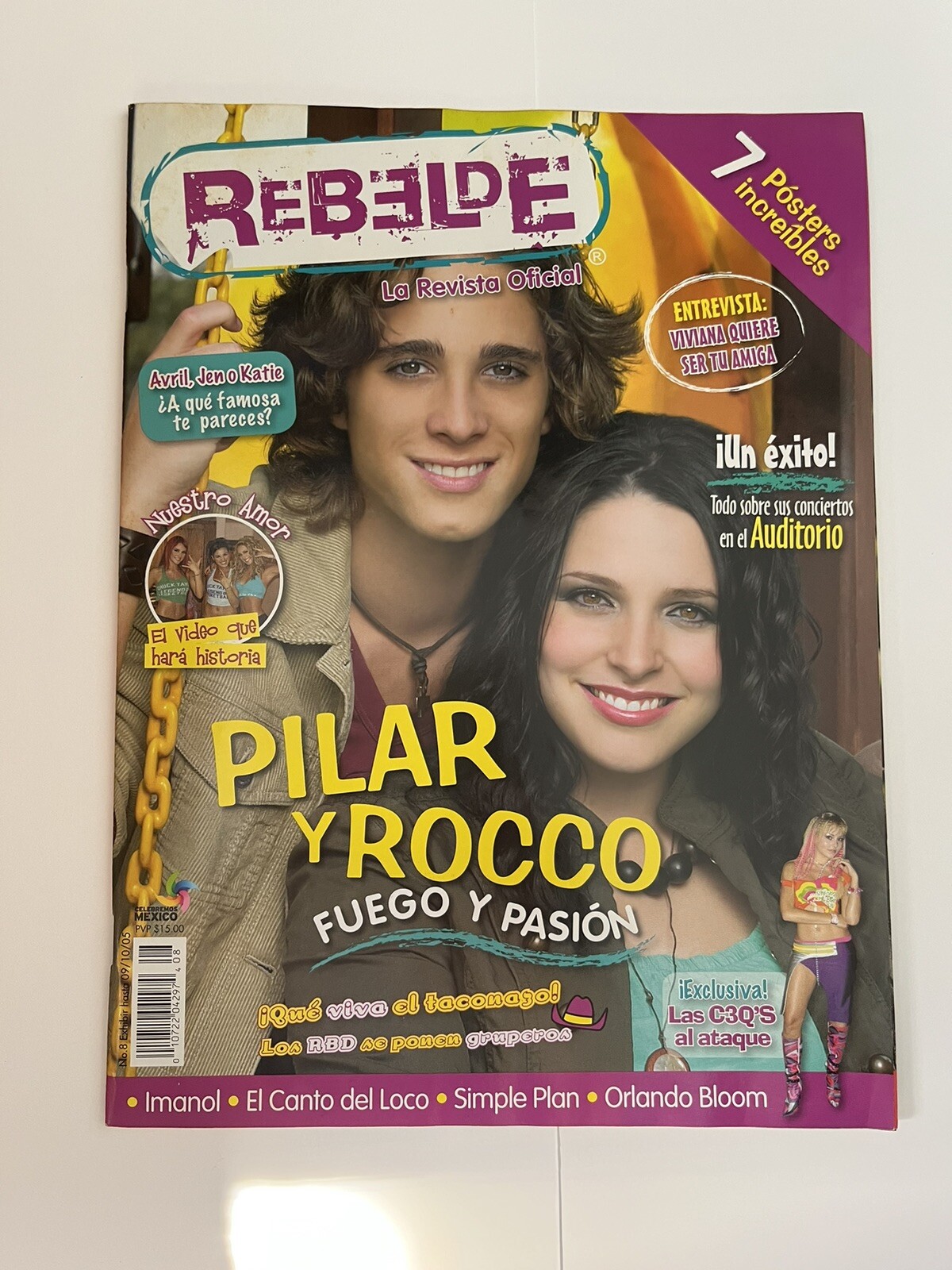 Revista REBELDE La Revista Official PILAR & ROCCO (Karla Cossio & Diego ...