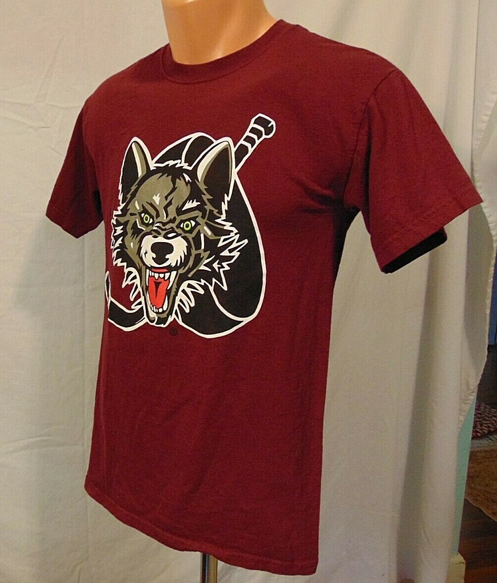 Chris Chelios #7 Chicago Wolves AHL Hockey Vintage Gildan T-Shirt Mens ...