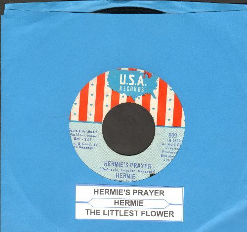 Hermie - Hermie's Prayer/The Littlest Flower Vinyl 45 rpm record Free ...