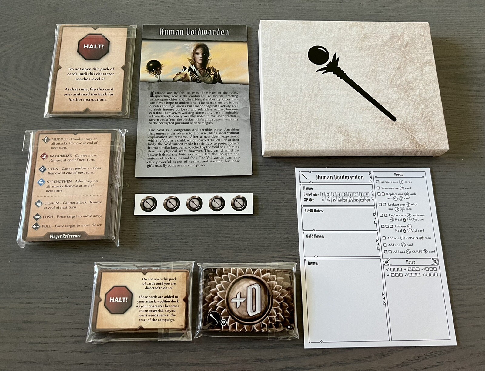 Gloomhaven Jaws Of The Lion | Voidwarden All Large Tuck Box Content ...