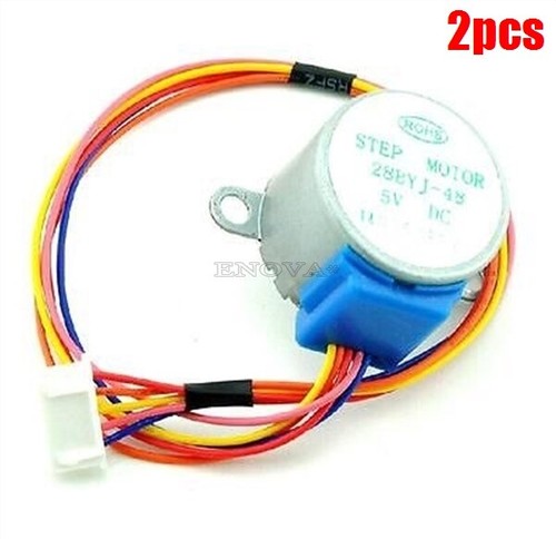 2Pcs 28BYJ-48 Valve Gear Stepper Motor Dc 5V 4 Phase Step Motor ...