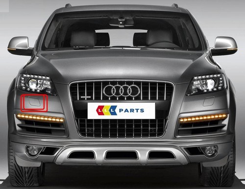 NEW GENUINE AUDI Q7 10-15 O/S RIGHT HEADLIGHT WASHER COVER CAP ...