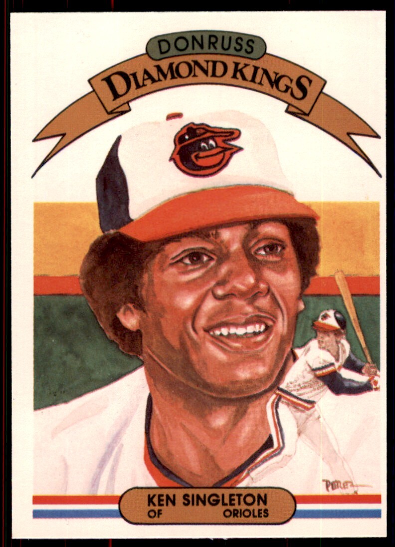 Ken Singleton 1982 Donruss Diamond Kings Card #24 Baltimore Orioles | eBay