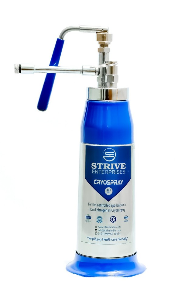 Mini Cryo Container Cryo Spray, Liquid Nitrogen Freeze Spray container ...