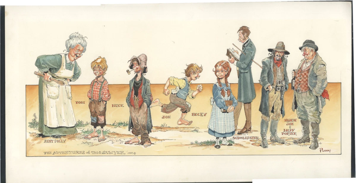 The Adventures Of Tom Sawyer Characters