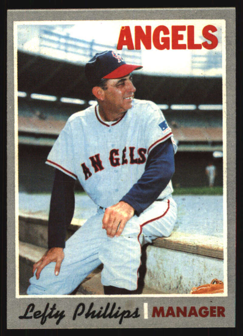 1970 Topps #376 Lefty Phillips EXMT+ RC Rookie Angels Manager 569588 | eBay