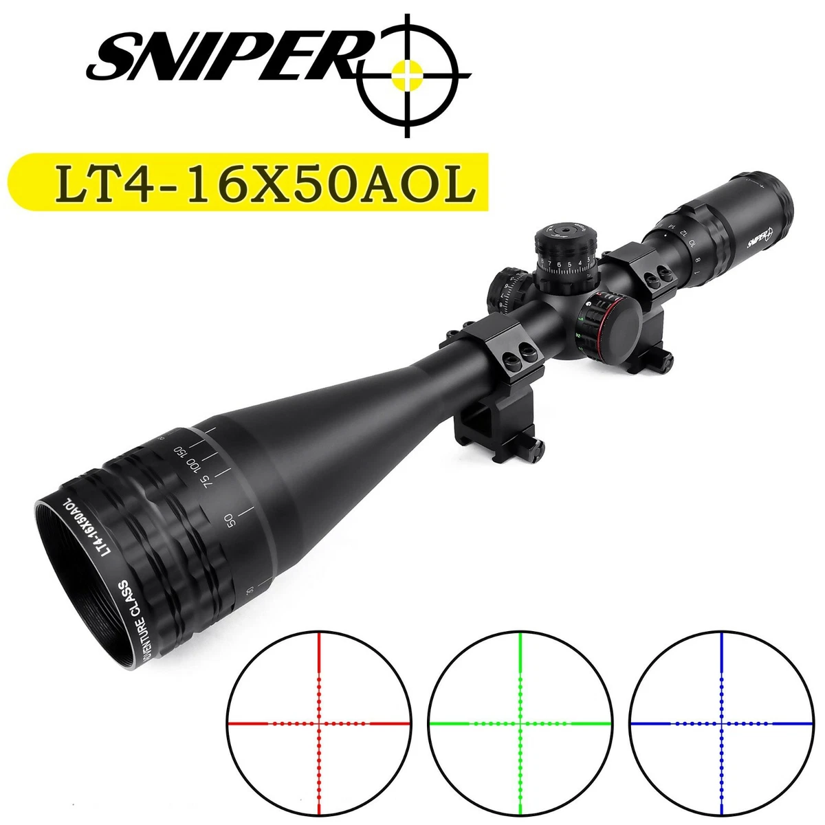Red Sniper Crosshairs Mil Dot