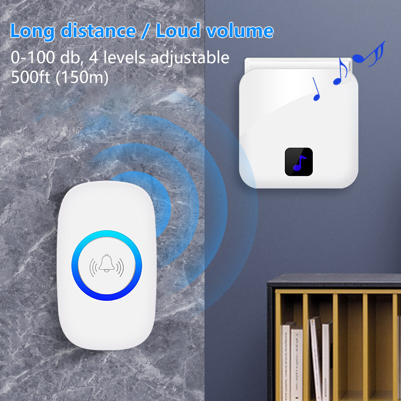 ring doorbell wireless door bell ringer chime for homes 36 Melody | eBay