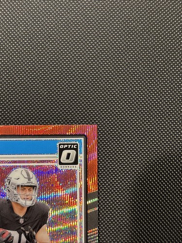 2024 Donruss Optic Rated Rookies Preview Red Pandora #394 Brock Bowers ...