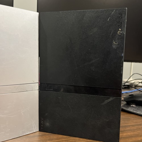 Lot Of 2 Sony PlayStation 2 PS2 Slim Consoles Only For Parts/TURN ONLY ...
