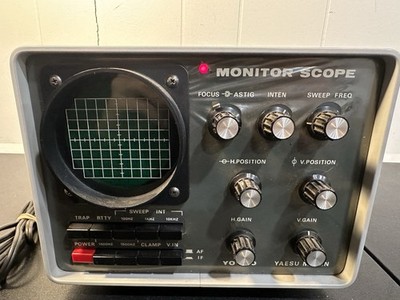 Yaesu Musen Model YO-100 Amateur Ham Radio Monitor Scope - Turns On | eBay