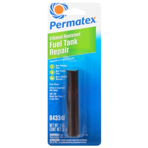 Permatex Metal Fuel Tank Repair Epoxy Putty Stick Ethanol Resistant ...
