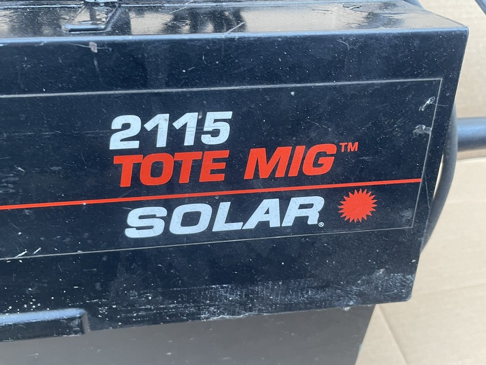 SOLAR 2115 TOTE MIG WELDER USA 120V Used | eBay