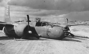 WW2 WWII Photo Douglas A-26 Invader Crash Landing USAAF World War Two ...