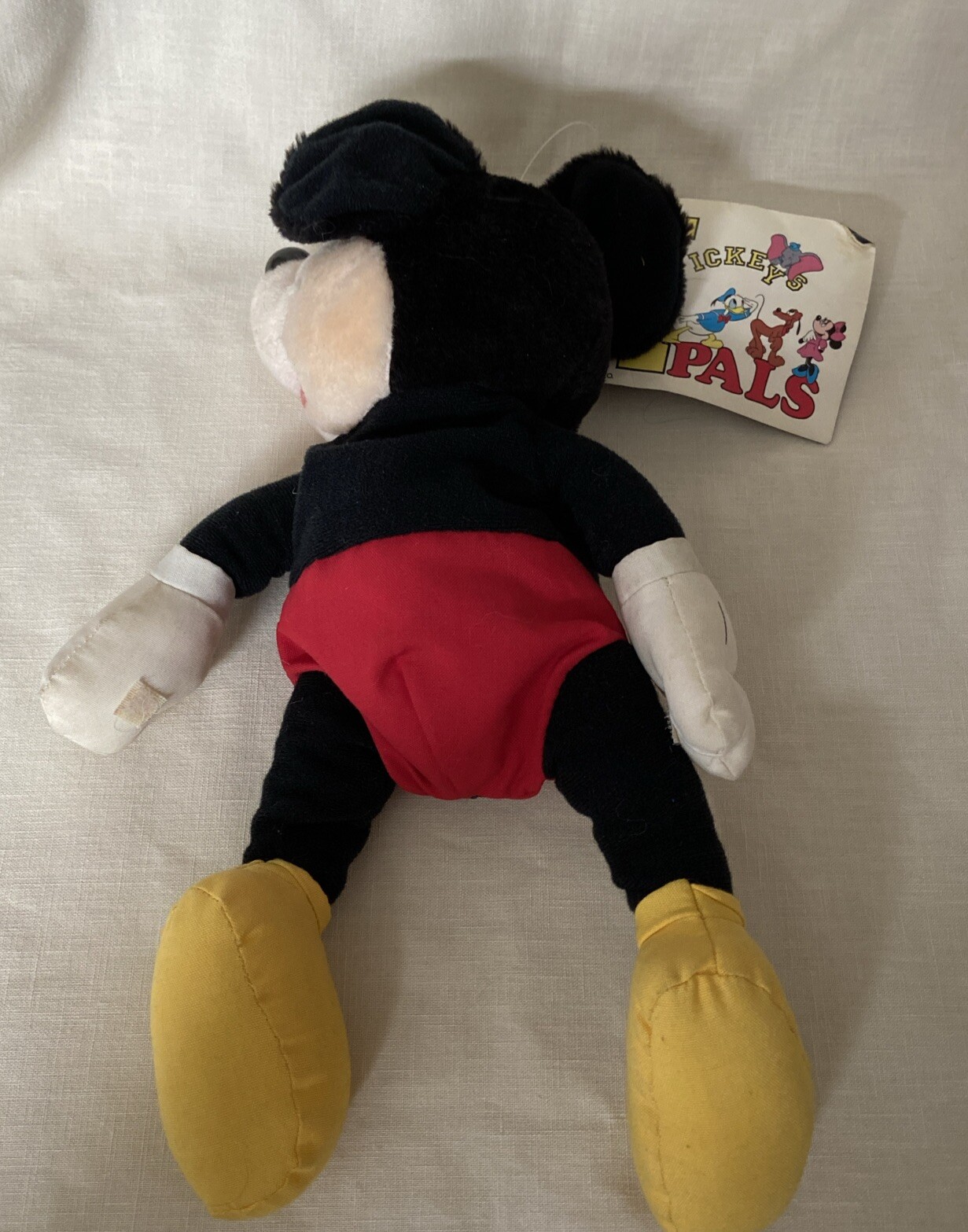 Vintage Mickeys Pals Plush Mickey Mouse Pop-Up Backpa… - Gem