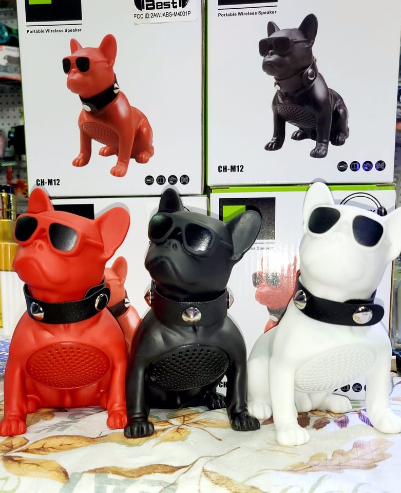 bluetooth speaker DOG (3) Charming Color USB Fm Radio Loud Sound ...