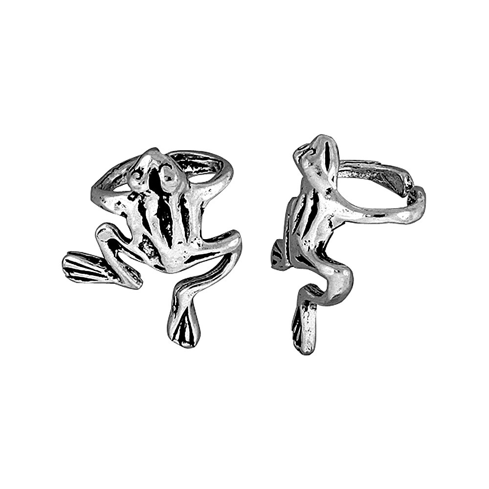 Sterling Silver Frog Ear Cuff Earring (One piece) | eBay