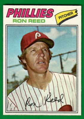 1977 Topps #243 Ron Reed Phillies NM/MT sharp! | eBay
