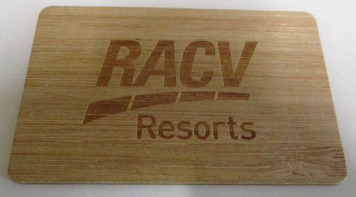 RACV Resorts - Hotel Room Key - Wooden Card - Royal Automobile Club of ...