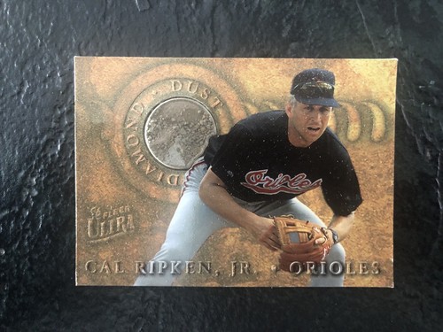 1996 Fleer Cal Ripken Jr Diamond Dust Oriole Park Camden Yards Infield ...