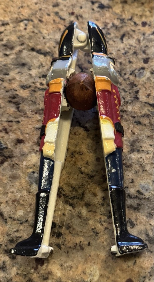 Holiday Cast Iron Heavy Metal Figural Nut Cracker Soldier-Actually ...