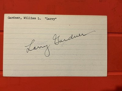 Larry Gardner 🔥🔥MLB Debut: 1908 Boston Red Sox🔥🔥🔥Autograph🔥🔥🔥 | eBay