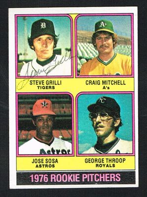 Steve Grilli #591 signed autograph auto 1976 Topps Baseball Trading ...