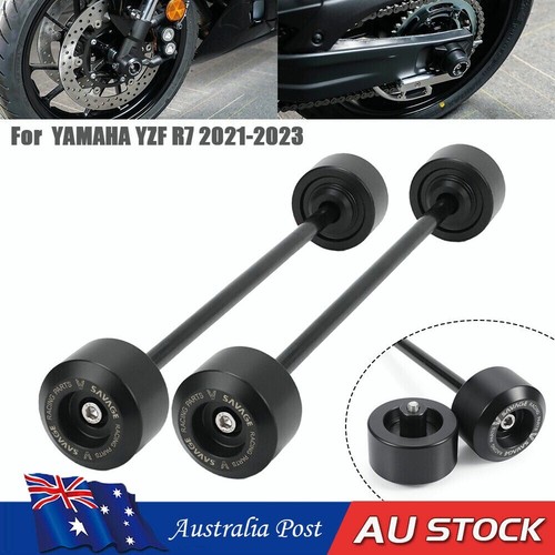 For YAMAHA YZF R7 2021-2024 Front Rear Wheel Fork Disc Guard YZFR7 2022 ...