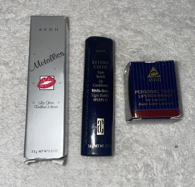 Avon Beyond Color Triple Benefit Lip Conditioner Colorless SEALED ...