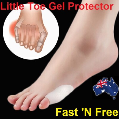 Silicone Gel Bunionette Little Toe Bunion Protector Last Toe Gel Guard ...