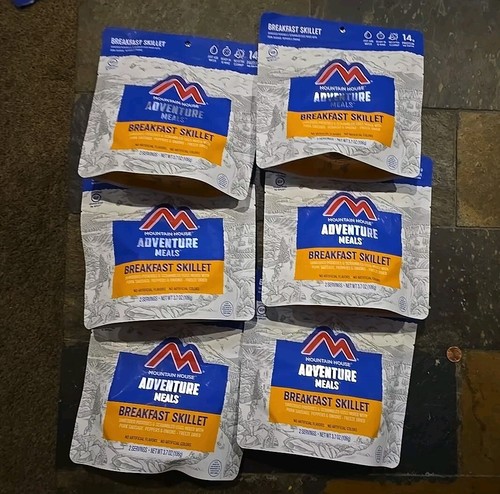 Mountain House Survival Backpacking & Camping Food Breakfast Skillet- 6 ...