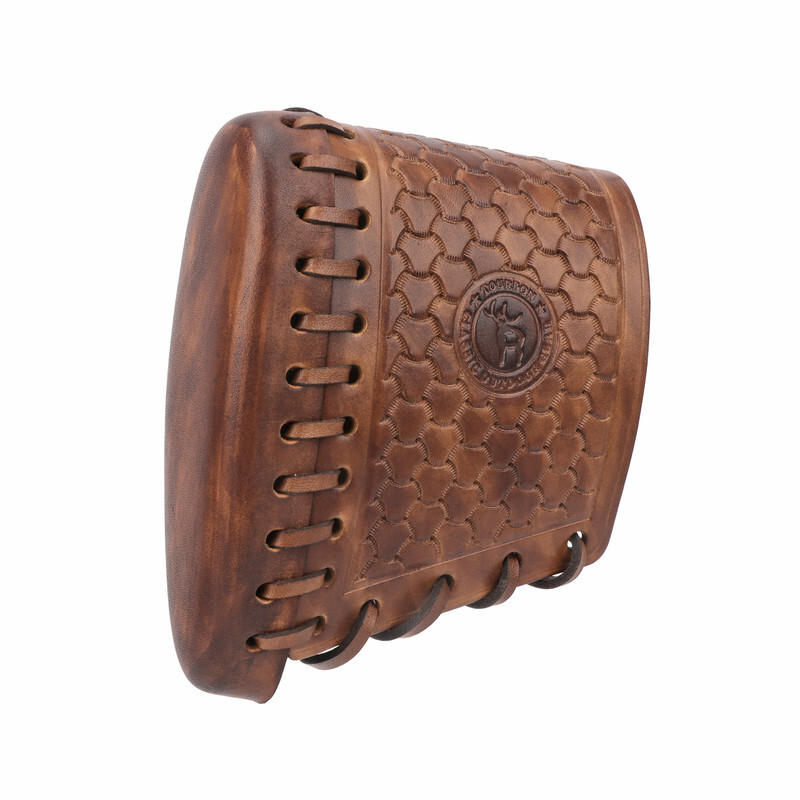 TOURBON Leather Shooting Rifle Recoil Pad Gun Butt Protector Shotgun ...